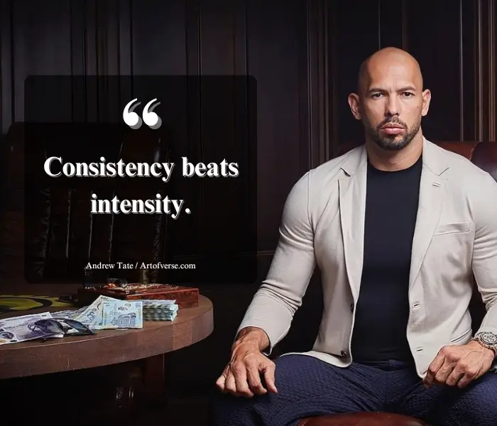 Andrew Tate Quotes | Motivational & Controversial Insights - Art Of Verse