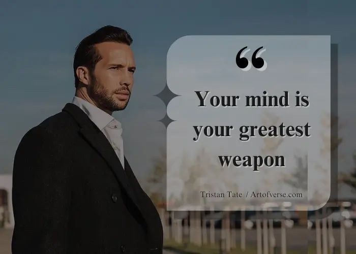 Tristan Tate Quotes on Success, Confidence, and Mindset Explained - Art ...