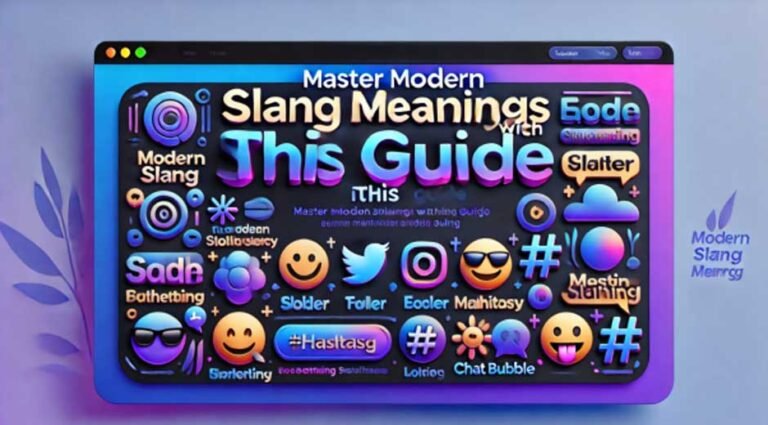 Master Modern Slang Meanings with This Guide - Art Of Verse